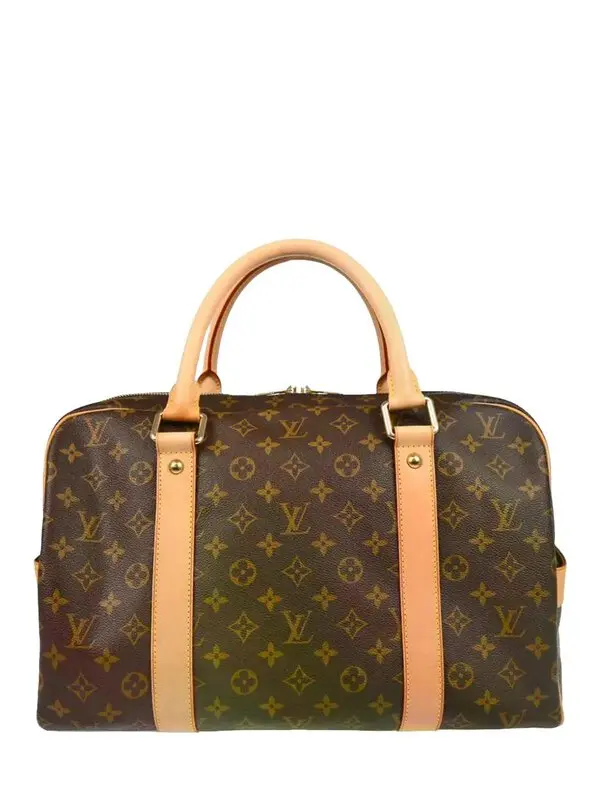 LOUIS VUITTON 2011 Carryall Duffle Bag - Brown