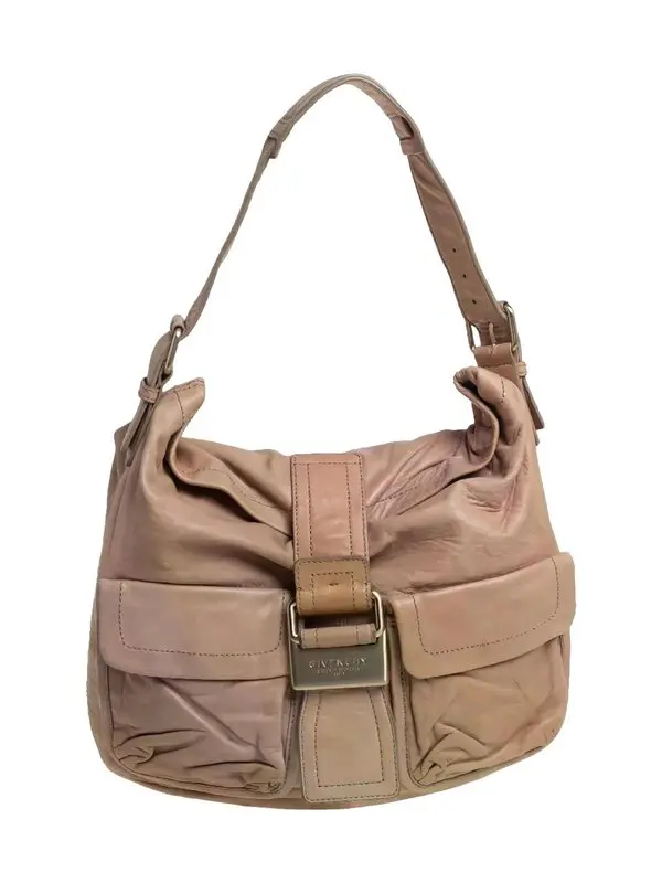 Givenchy Leather Shoulder Bag - Neutrals