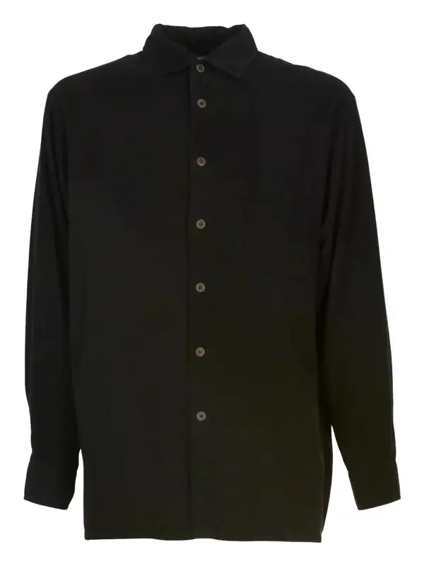 C.P. COMPANY 1990s Cotton Shirt - Black