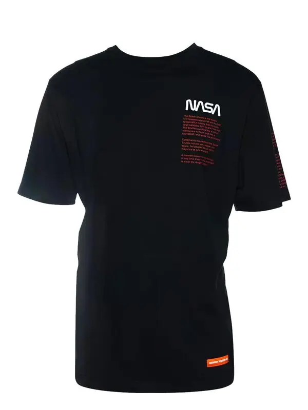 Heron Preston Nasa Logo-print T-shirt - Black