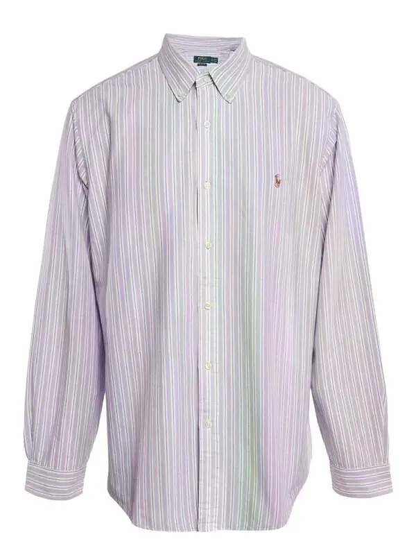 Polo Ralph Lauren Stripe Cotton Shirt - Purple