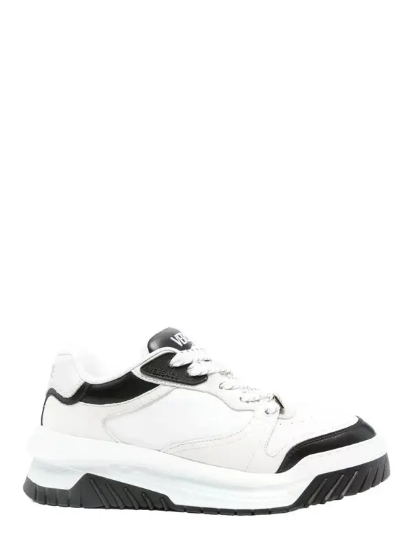 Versace Chunky Low-top Sneakers - White