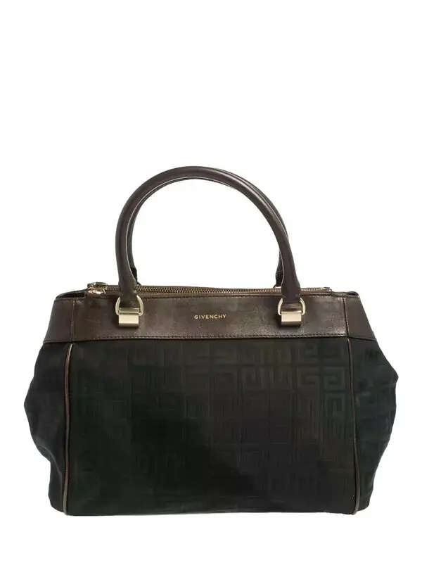 Givenchy Monogram Canvas Handbag - Black