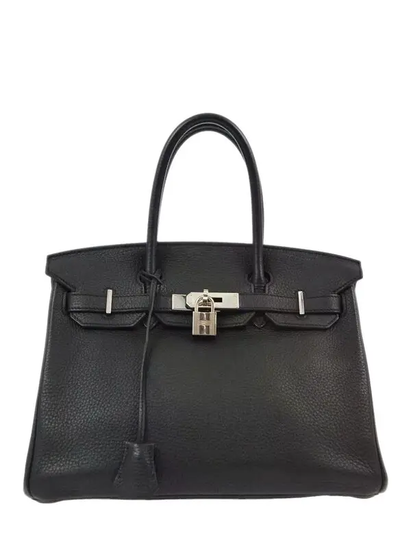 Hermès 2010 Birkin 30 Handbag - Black