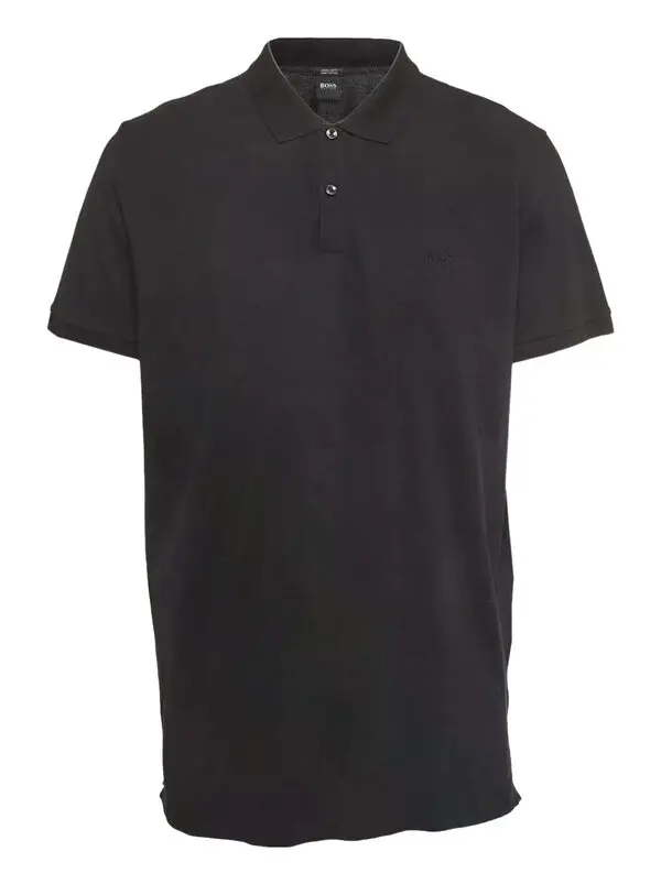 BOSS Pre-owned Piqué Polo Shirt - Black