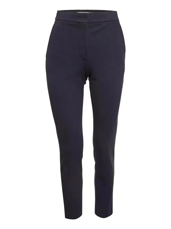 Max Mara Tailored High-waist Trousers - Blue