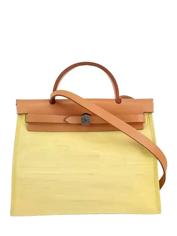 Hermès Herbag Tote Bag - Yellow