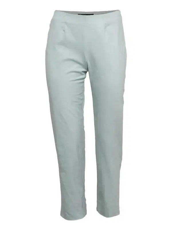 Piazza Sempione Cotton Trousers - Blue