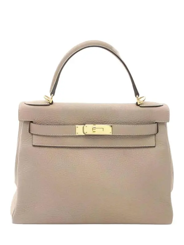 Hermès 2021 Kelly 28 Sellier Handbag - Neutrals
