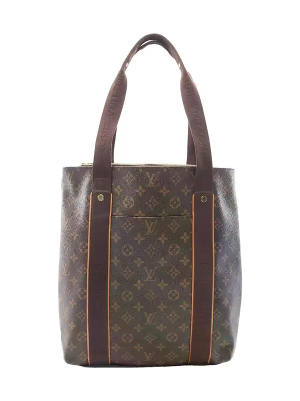 LOUIS VUITTON Hippopotamus Bobourg Monogram Tote Bag - Brown