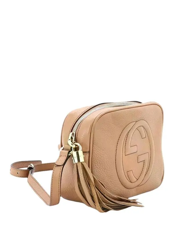 Gucci Soho Disco Leather Crossbody Bag - Neutrals