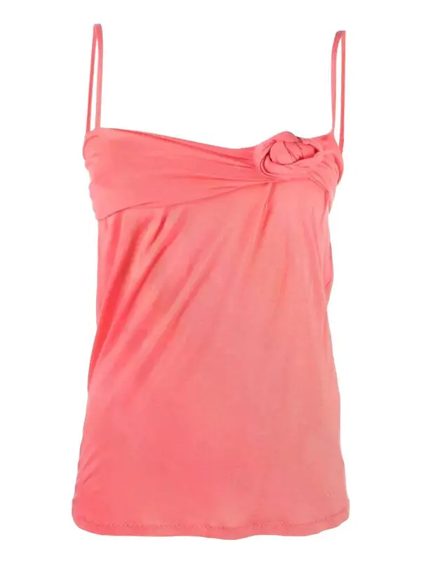 Dior 1990s Knot-embellished Camisole Top - Pink