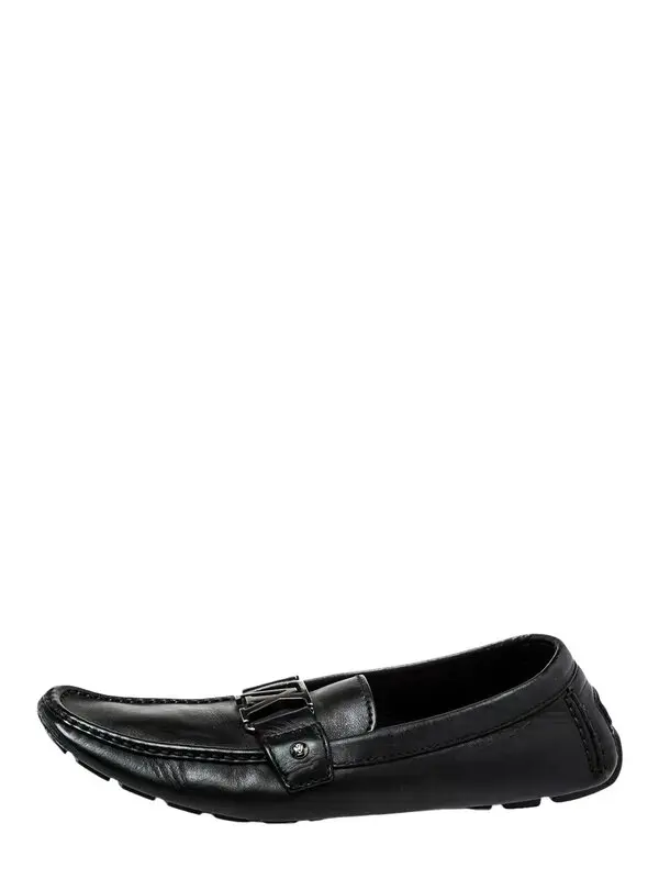 LOUIS VUITTON Buckle Loafers - Black