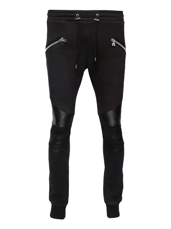Balmain Logo-embroidered Track Pants - Black