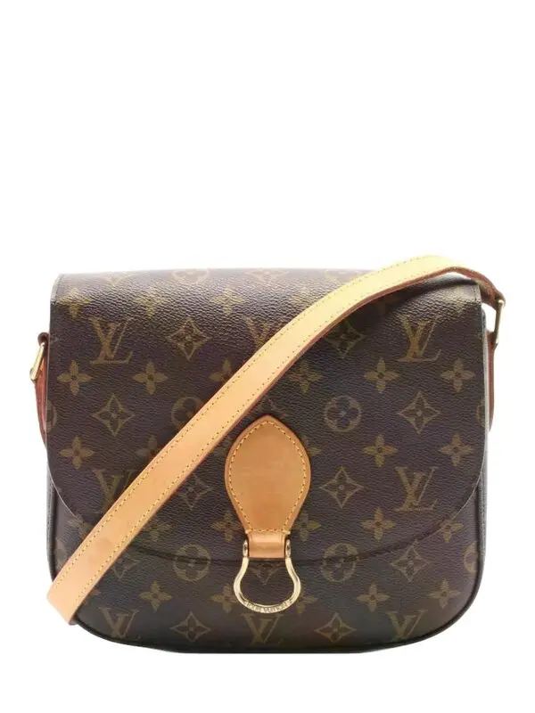 LOUIS VUITTON 2004 Sun Crew Gm Monogram Shoulder Bag - Brown