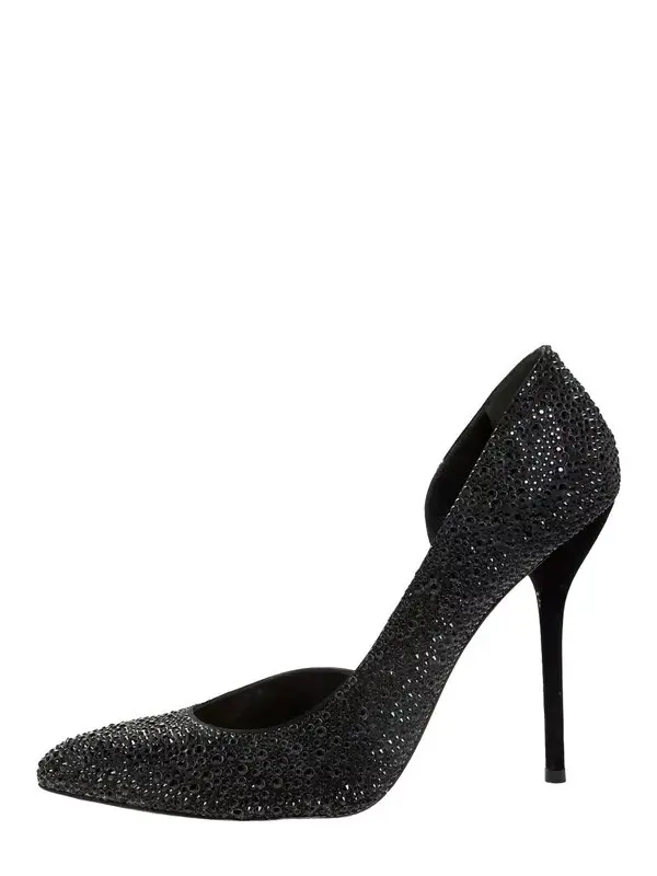 Gucci 115mm Crystal-embellished Pumps - Black