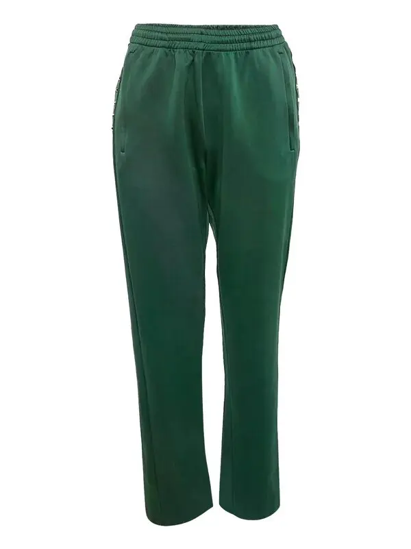 Valentino Garavani Rockstud-embellished Track Pants - Green