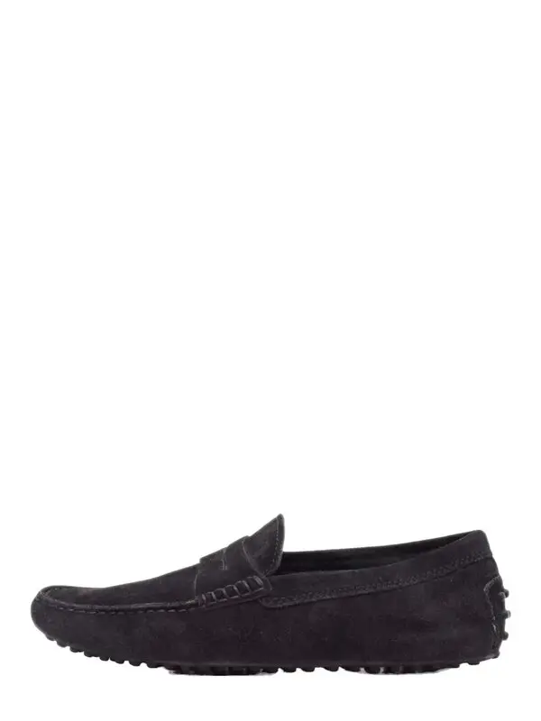 TOD'S Suede Loafers - Black
