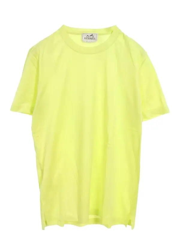 Hermès Crew-neck T-shirt - Yellow