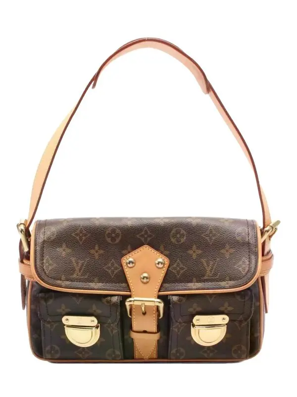 LOUIS VUITTON Hudson Pm Shoulder Bag - Brown