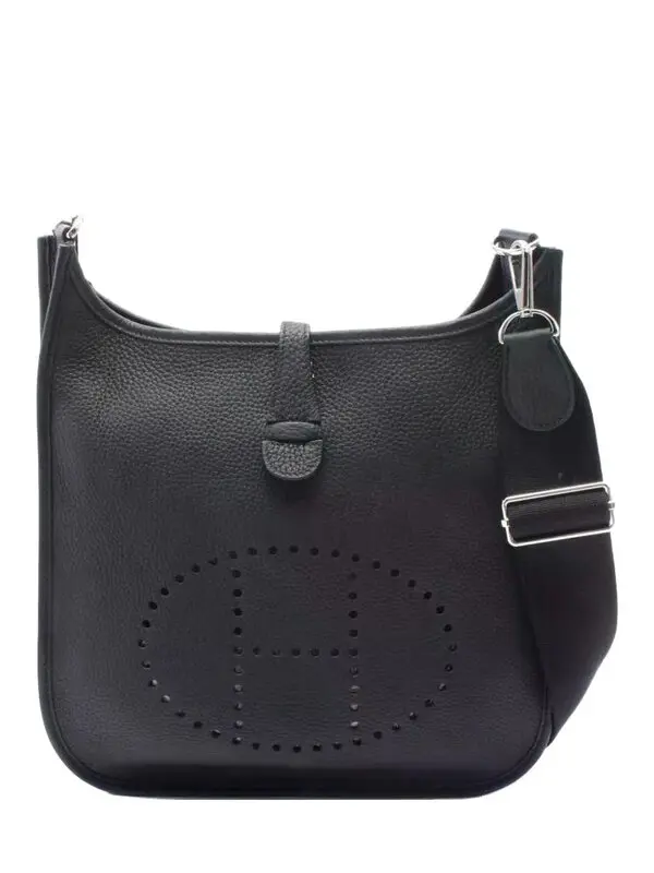 Hermès Evelyn Iii Troyes Pm Shoulder Bag - Black