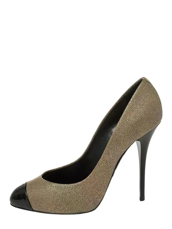 GIUSEPPE ZANOTTI 115mm Panelled Pumps - Neutrals