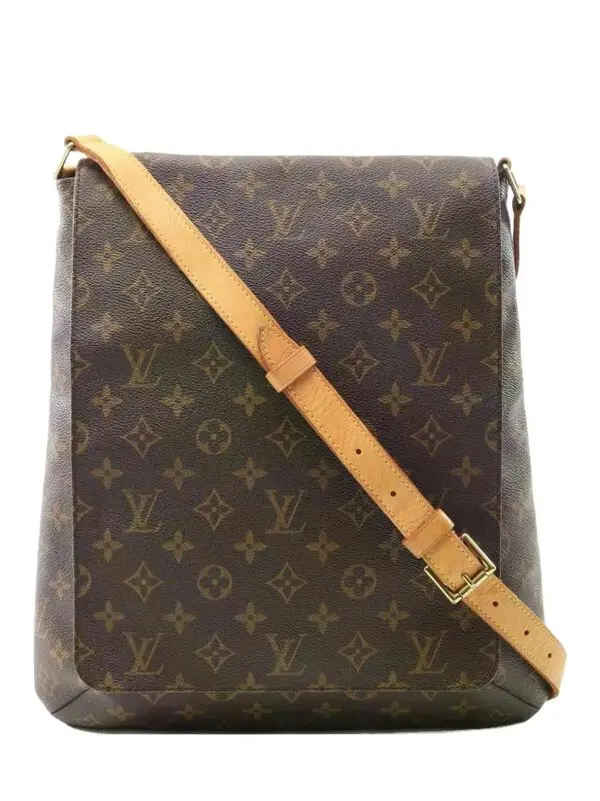 LOUIS VUITTON 2001 Musette Shoulder Bag - Brown