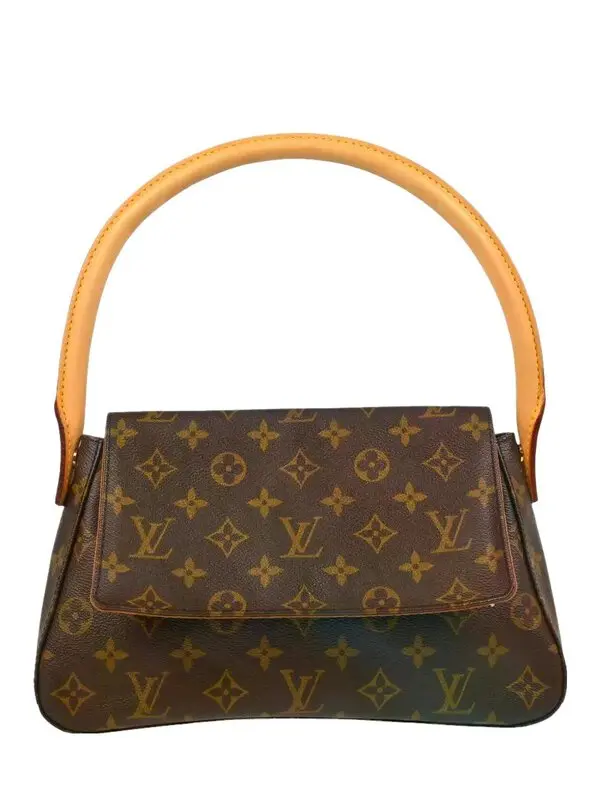 LOUIS VUITTON 2005 Mini Looping Handbag - Brown