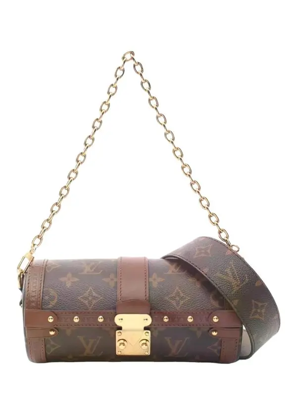 LOUIS VUITTON 2021 Papillon Shoulder Bag - Brown