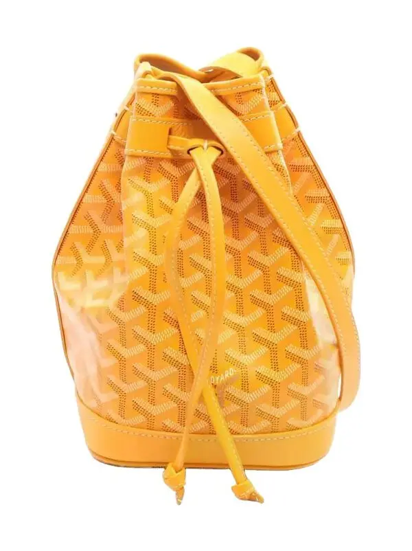 Goyard 2010s Petit Flot Bucket Bag - Yellow