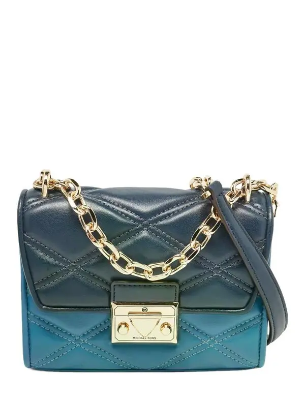Michael Kors Quilted Shoulder Bag - Blue