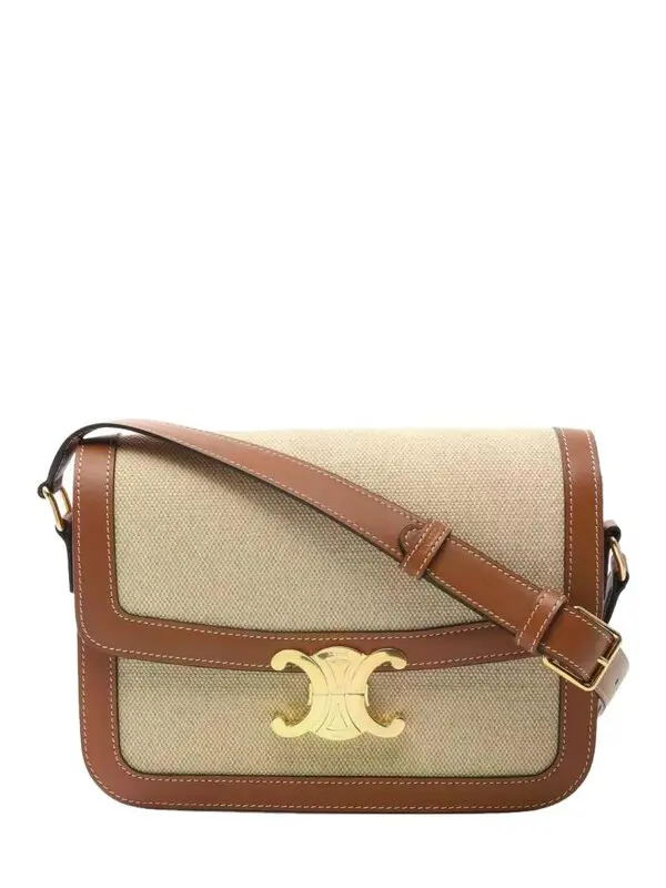 Celine Triomphe Shoulder Bag - Neutrals