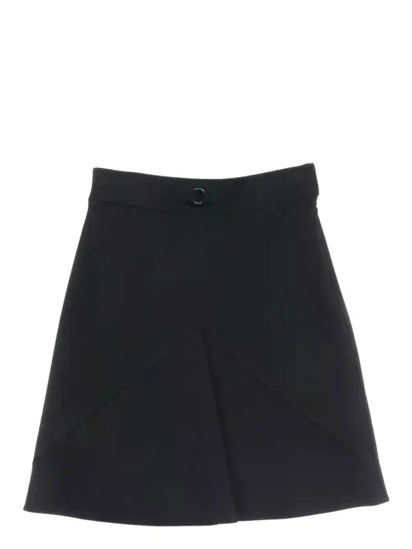 Hermès 2010s Panelled Skirt - Black