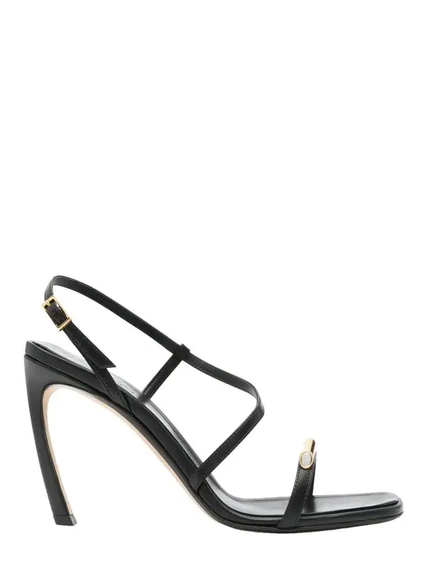 LANVIN 95mm Swing Sandals - Black