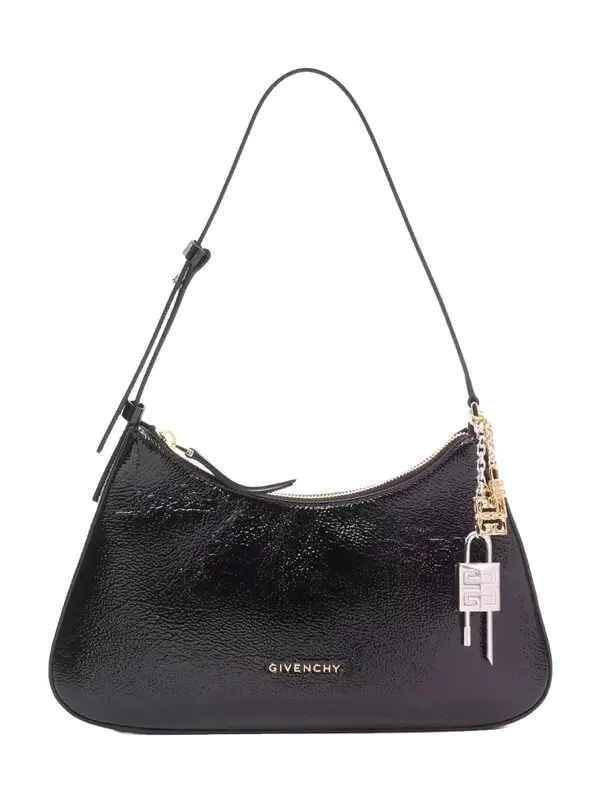 Givenchy 2020s Leather Shoulder Bag - Black