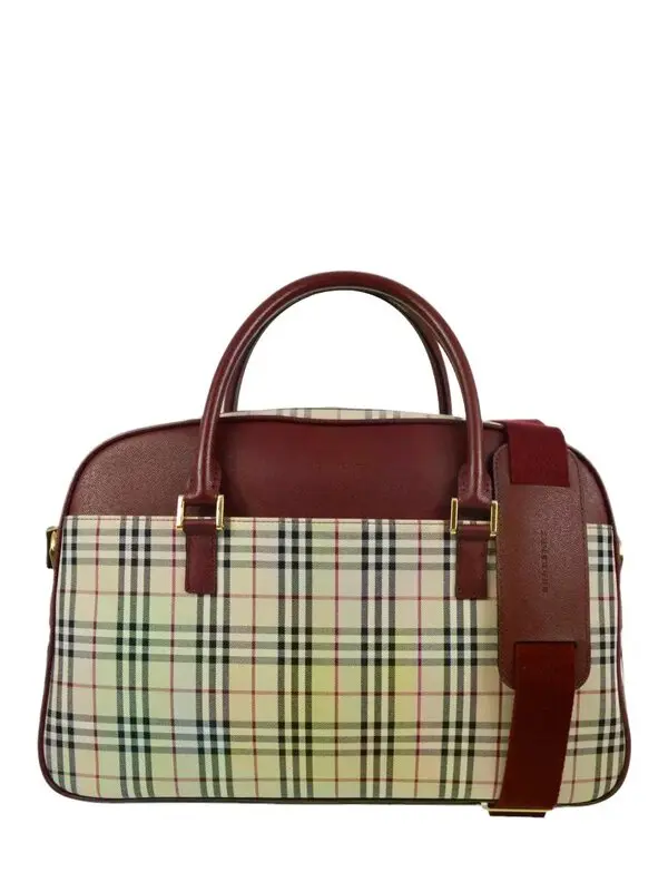 Burberry 1990-2000s Vintage Check Two-way Bag - Neutrals