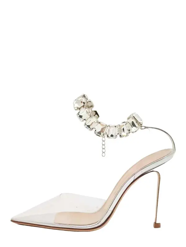 GIANVITO ROSSI 100mm Embellished Pumps - White