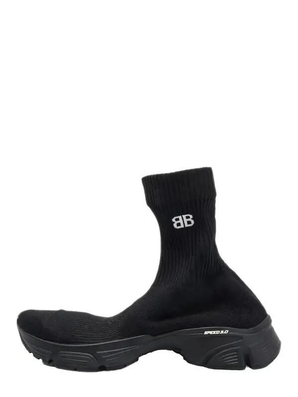 Balenciaga Sock-style Sneakers - Black