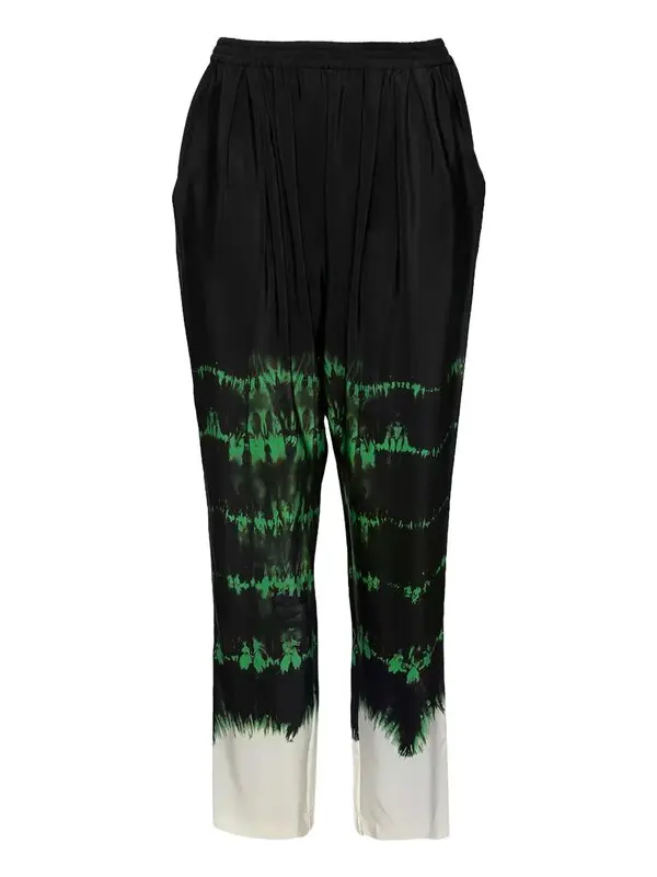Stella McCartney Pre-owned Tie-dye Trousers - Black