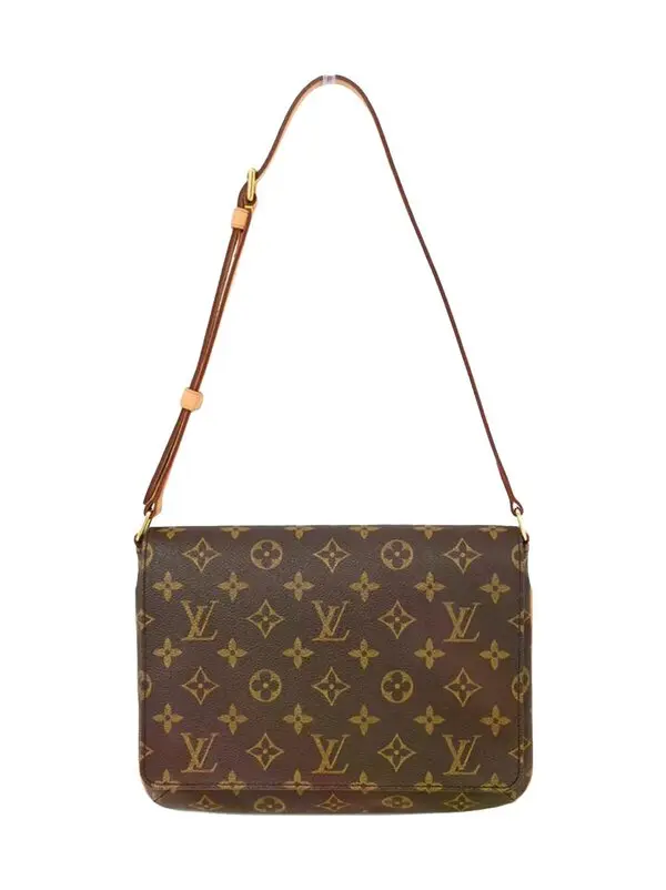 LOUIS VUITTON 2001 Musette Tango Shoulder Bag - Brown
