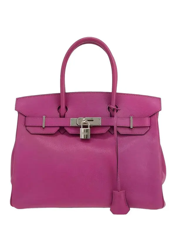 Hermès Birkin 30 Handbag - Purple