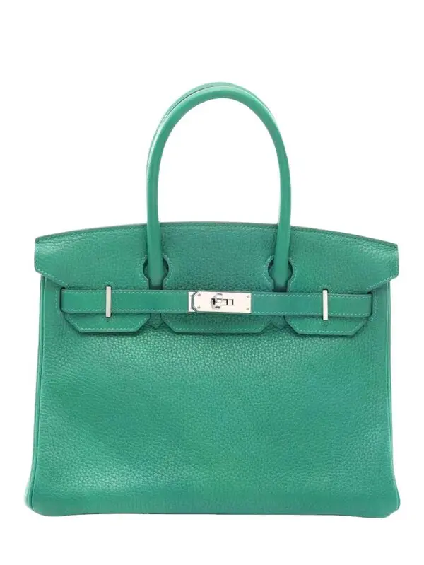 Hermès 2018 Birkin 30 Handbag - Green