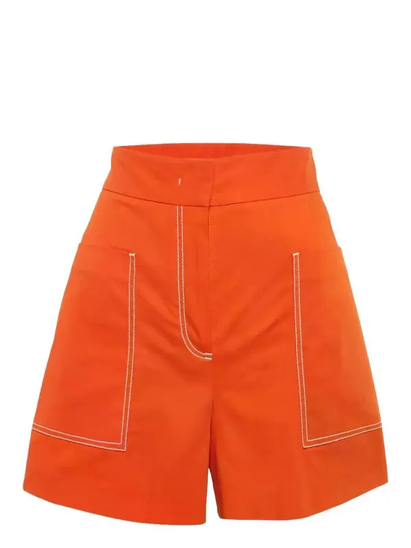 Missoni Contrasting-stitching Shorts - Orange