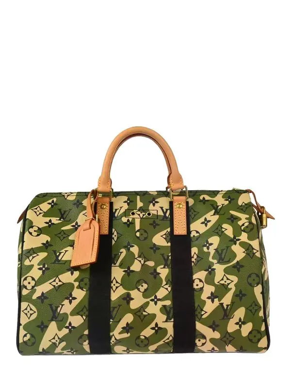 LOUIS VUITTON 2008 Speedy 35 Handbag - Green