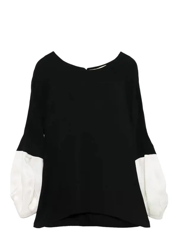 Balenciaga 2020 Silk Blouse - Black