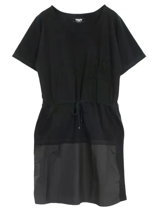 Hermès 2010 Drawstring Dress - Black