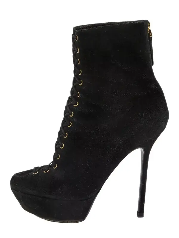 SERGIO ROSSI 150mm Leather Boots - Black