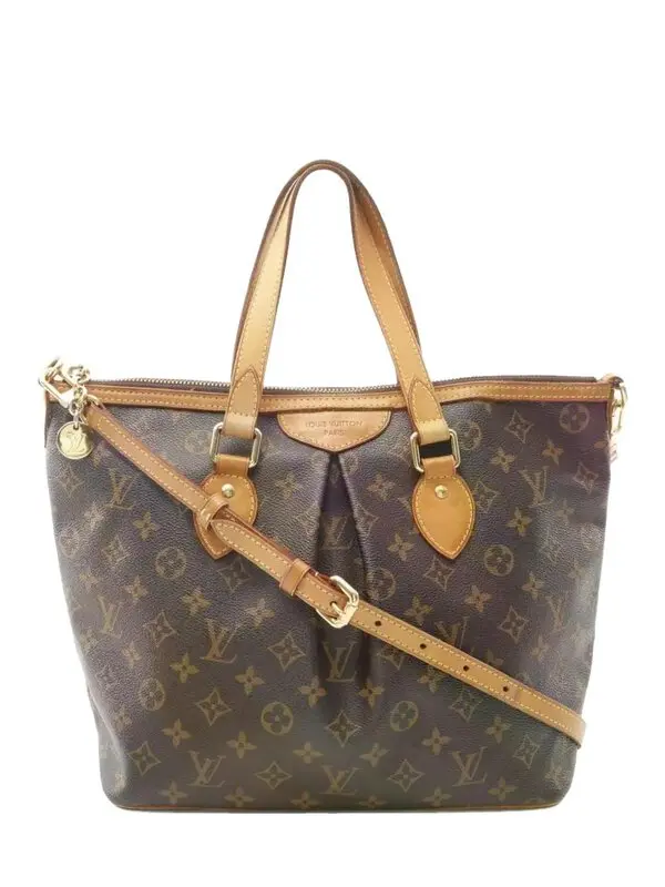 LOUIS VUITTON 2011 Monogram Palermo Handbag - Brown