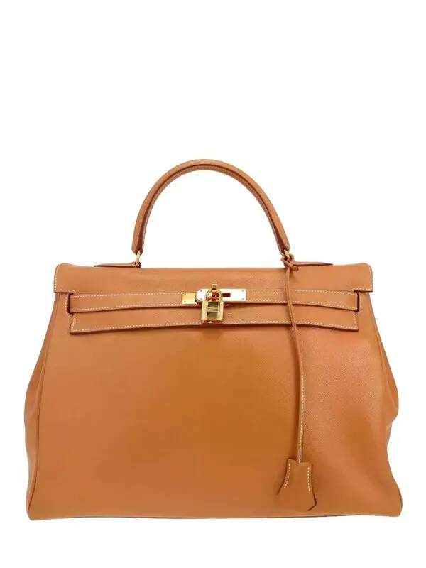 Hermès 1995 Kelly 35 Handbag - Brown