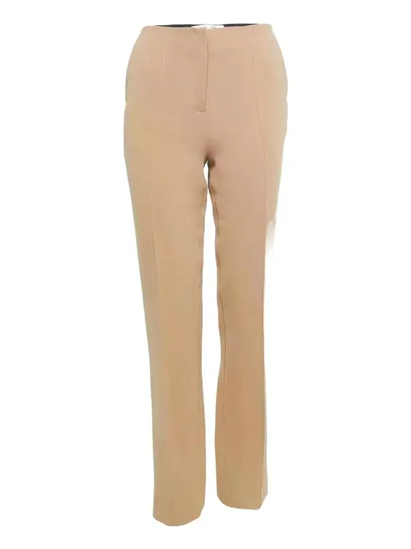 Diane Von Furstenberg Vintage Pressed-crease Trousers - Neutrals